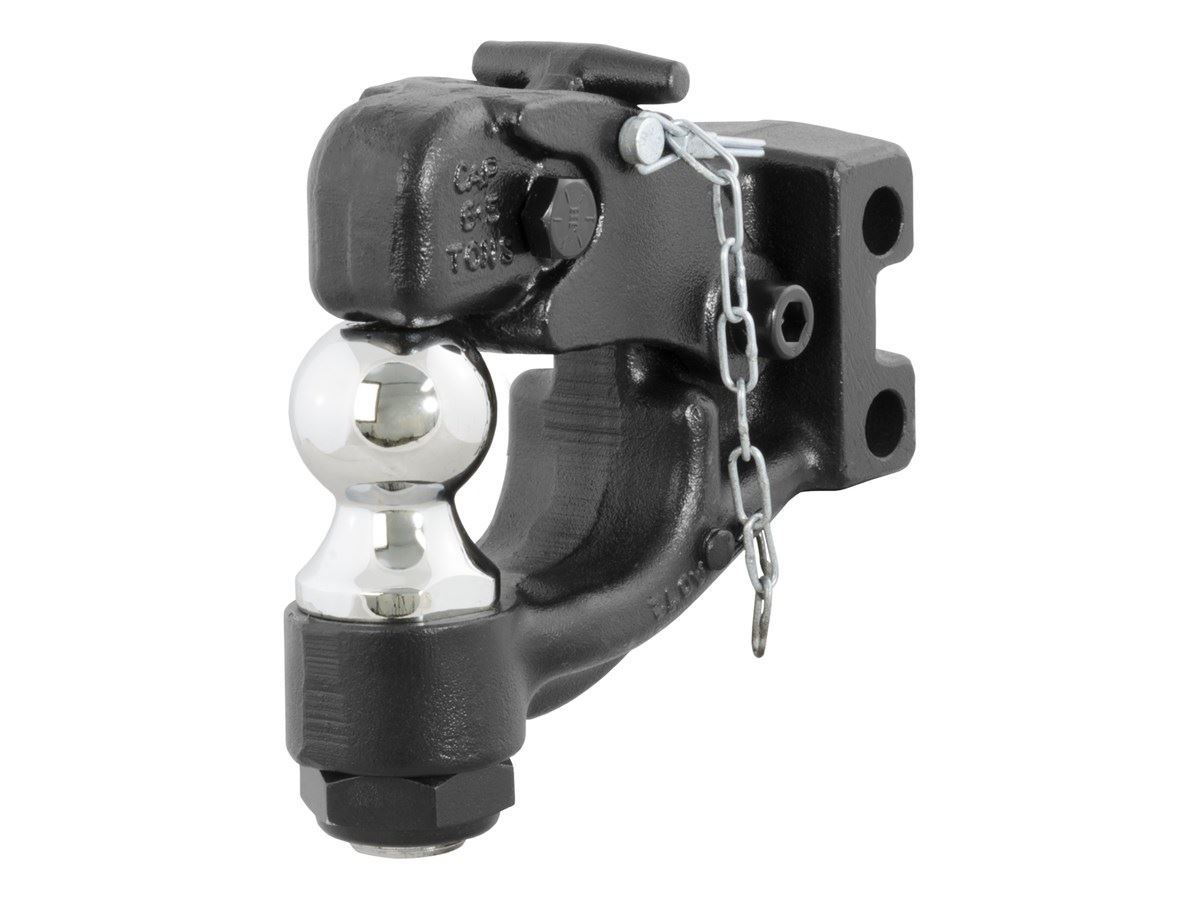 DSI Automotive - Curt Channel Style Forged Pintle With Ball - 2 in ...