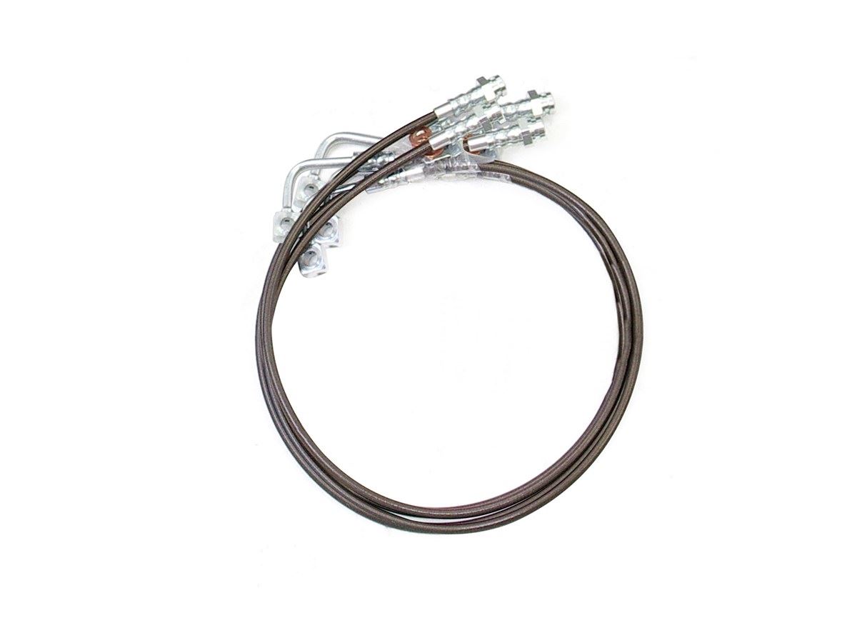 DSI Automotive - ReadyLift Brake Line - Front And Rear - Braided ...