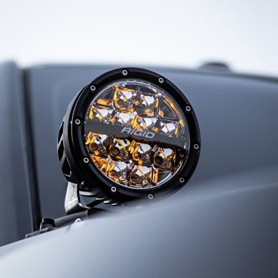 RIGID 360-Series 4" Round LED Off-Road Light - Drive Beam Pattern ...