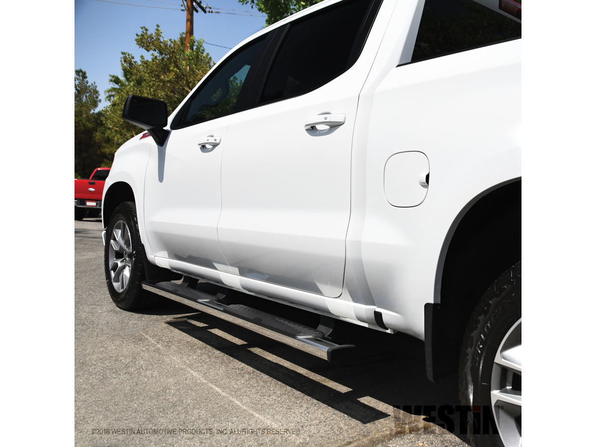 DSI Automotive - Westin R5 Nerf Step Bars - 5 in. Stainless Steel - Incl. Hardware - No Drilling ...