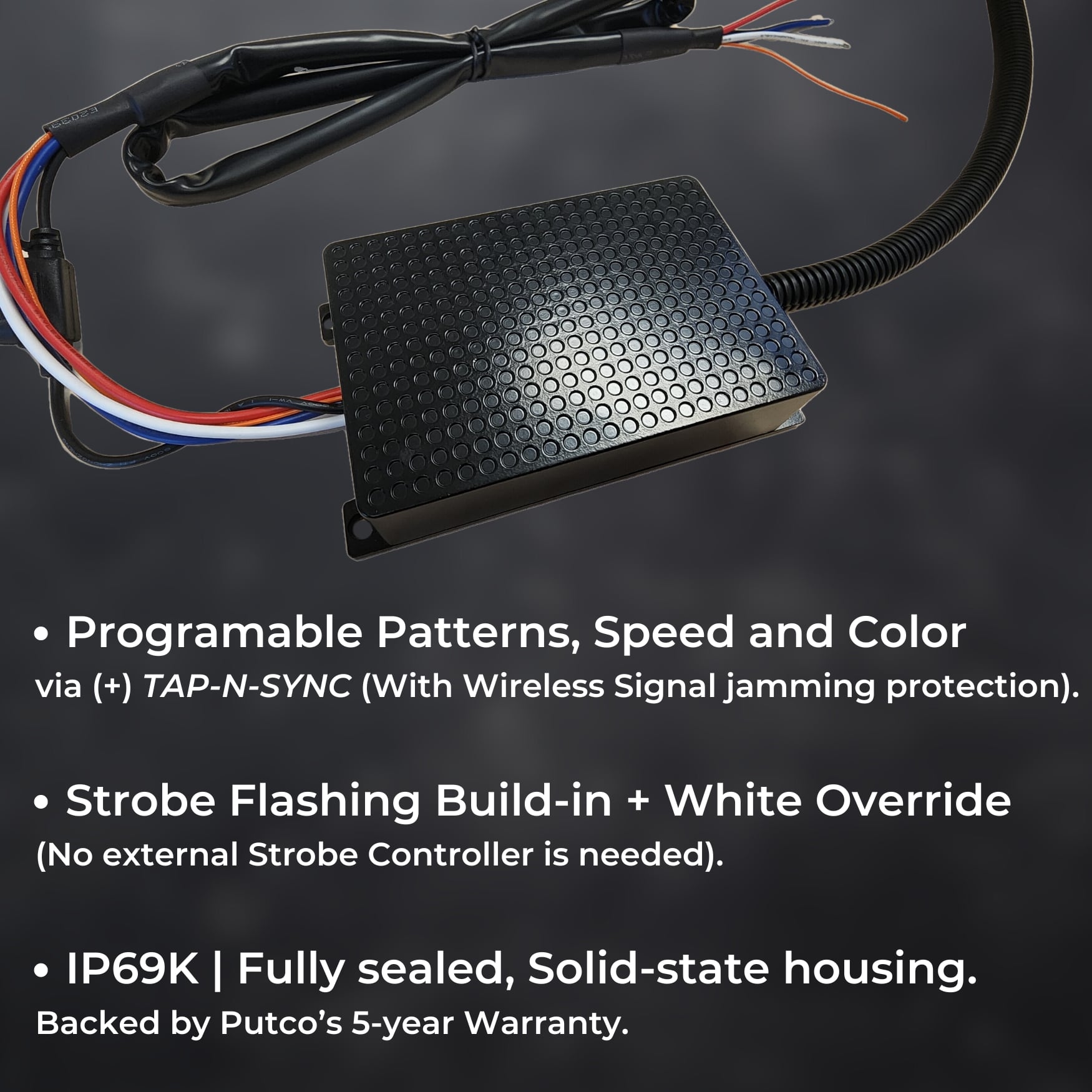 Putco Work Blade Sideliner LED Rocker Kit - Amber & White - SharpTruck.com
