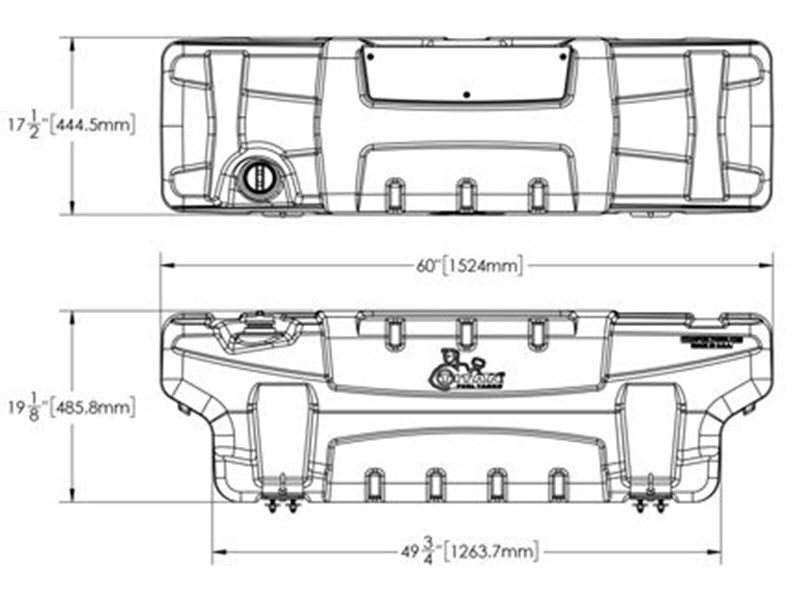 Titan Travel Trekker 50 Tank - 50 Gallon Capacity - 5410050 ...