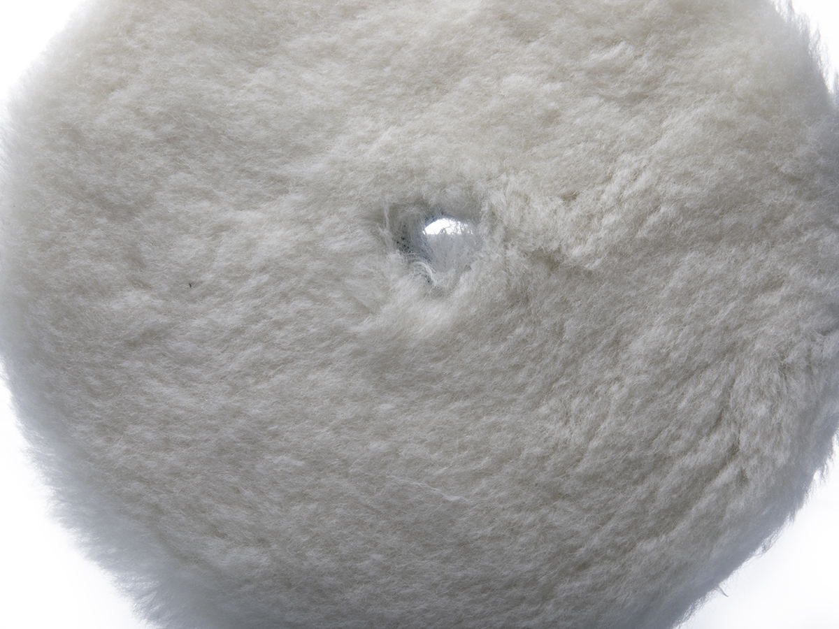 6 In Polishing Pads Rupes 6.75" Blue & Yellow Wool Polishing Pad - 2 ...