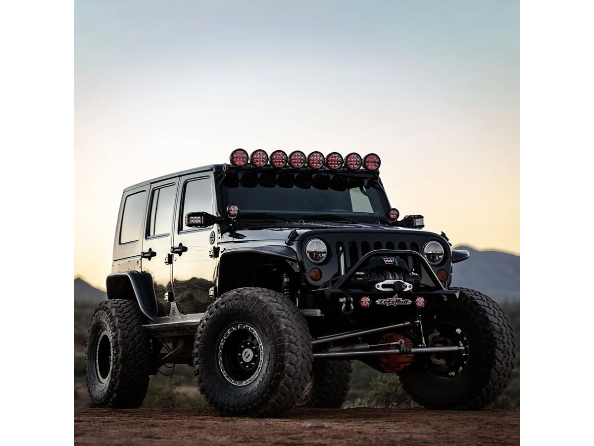RIGID 360-Series 6" Round LED Off-Road Light - Drive Beam - White ...