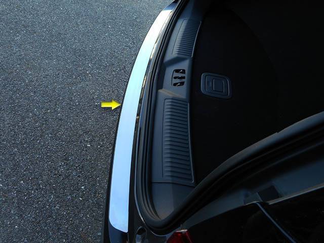 QAA Stainless Steel Rear Bumper Trim Accent - SharpTruck.com