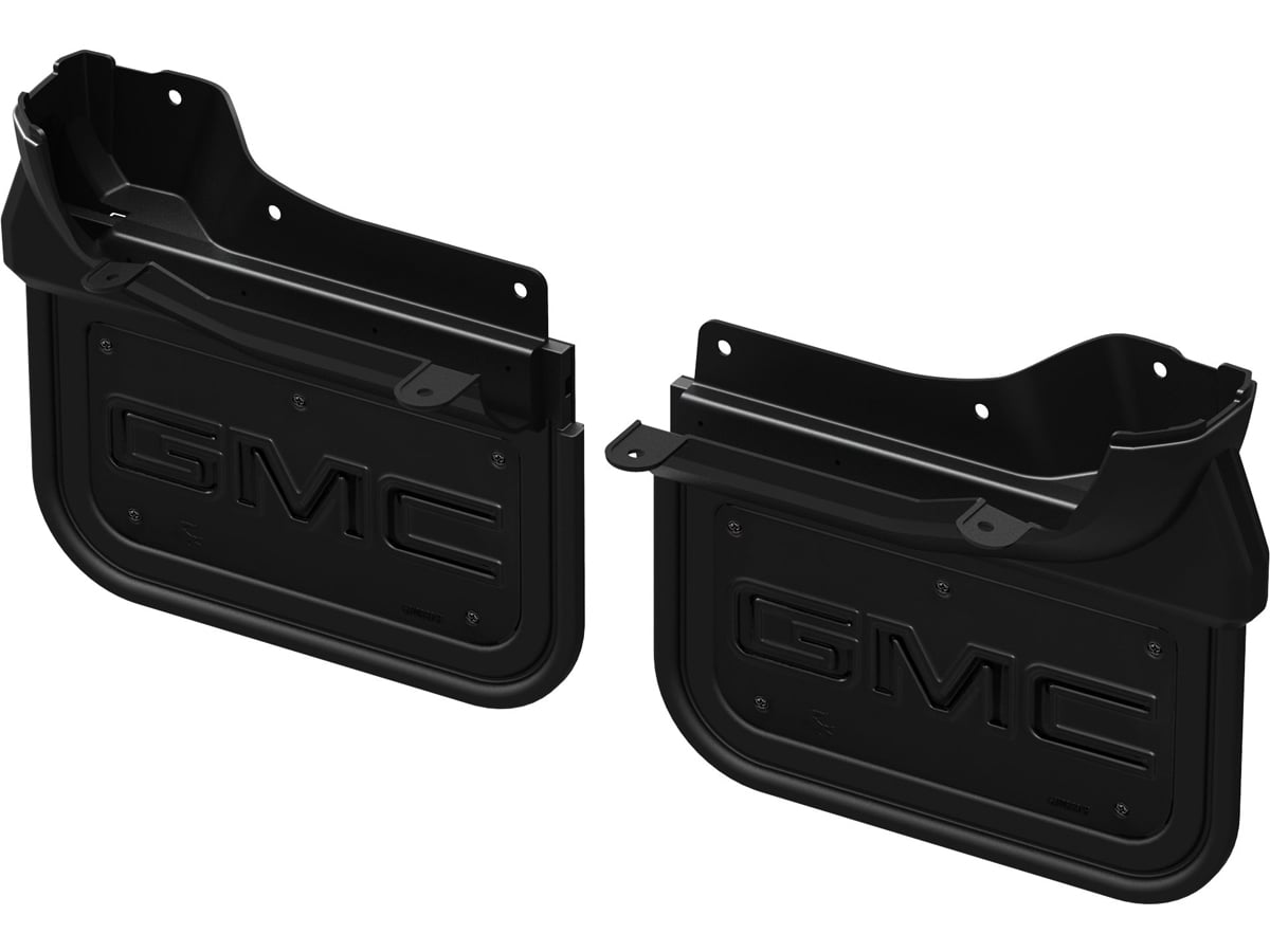Truck Hardware Gatorback Anodized GMC Mud Flaps & Caps - Front Pair ...
