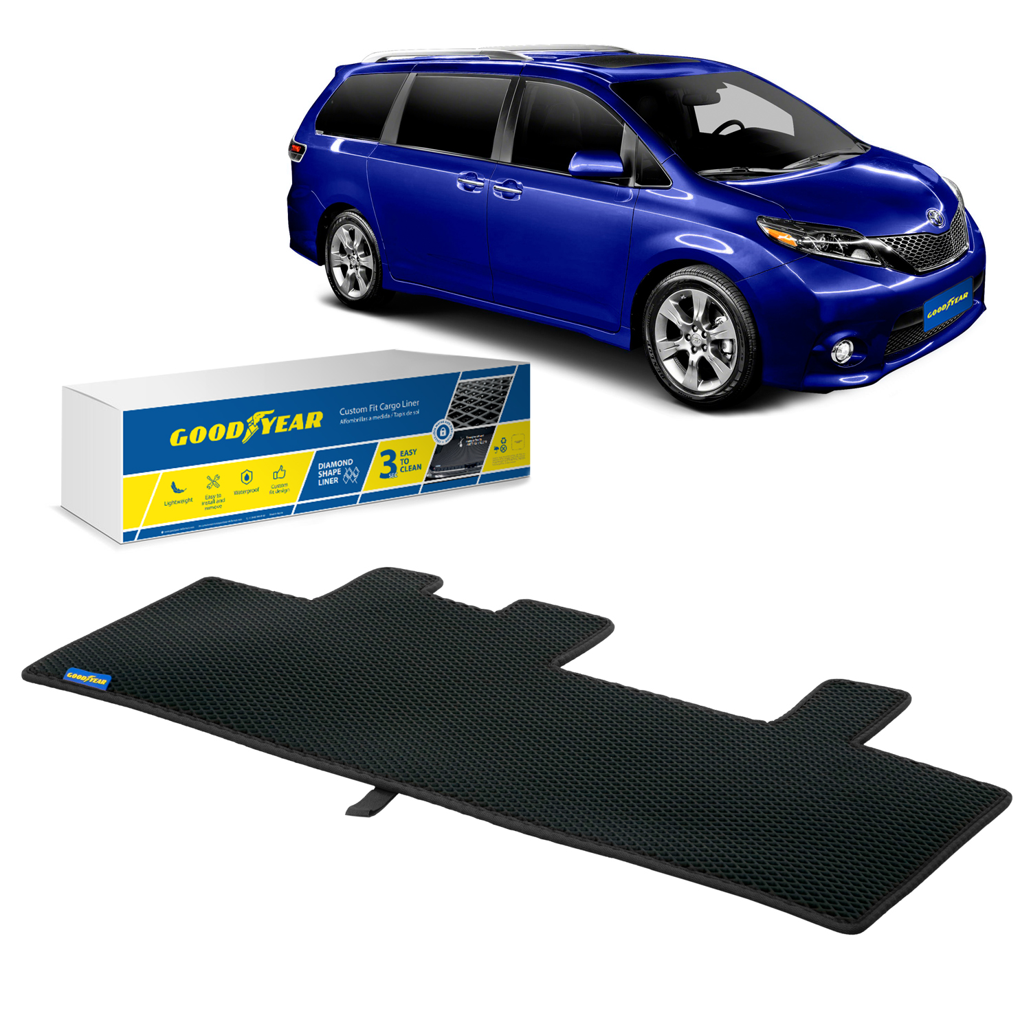 Goodyear Custom Fit Cargo Mat Liner - GY004640 - SharpTruck.com