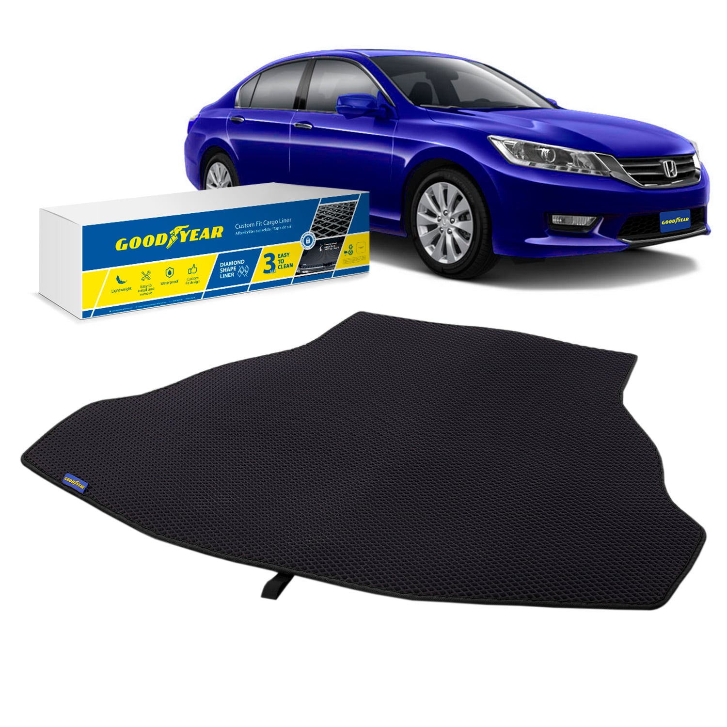 Goodyear Custom Fit Cargo Liner - Black - GY004681 - SharpTruck.com