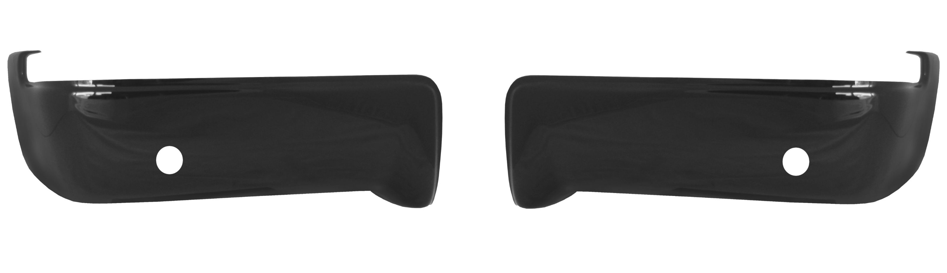 Shellz Rear Bumper Cover - Gloss Black - SharpTruck.com