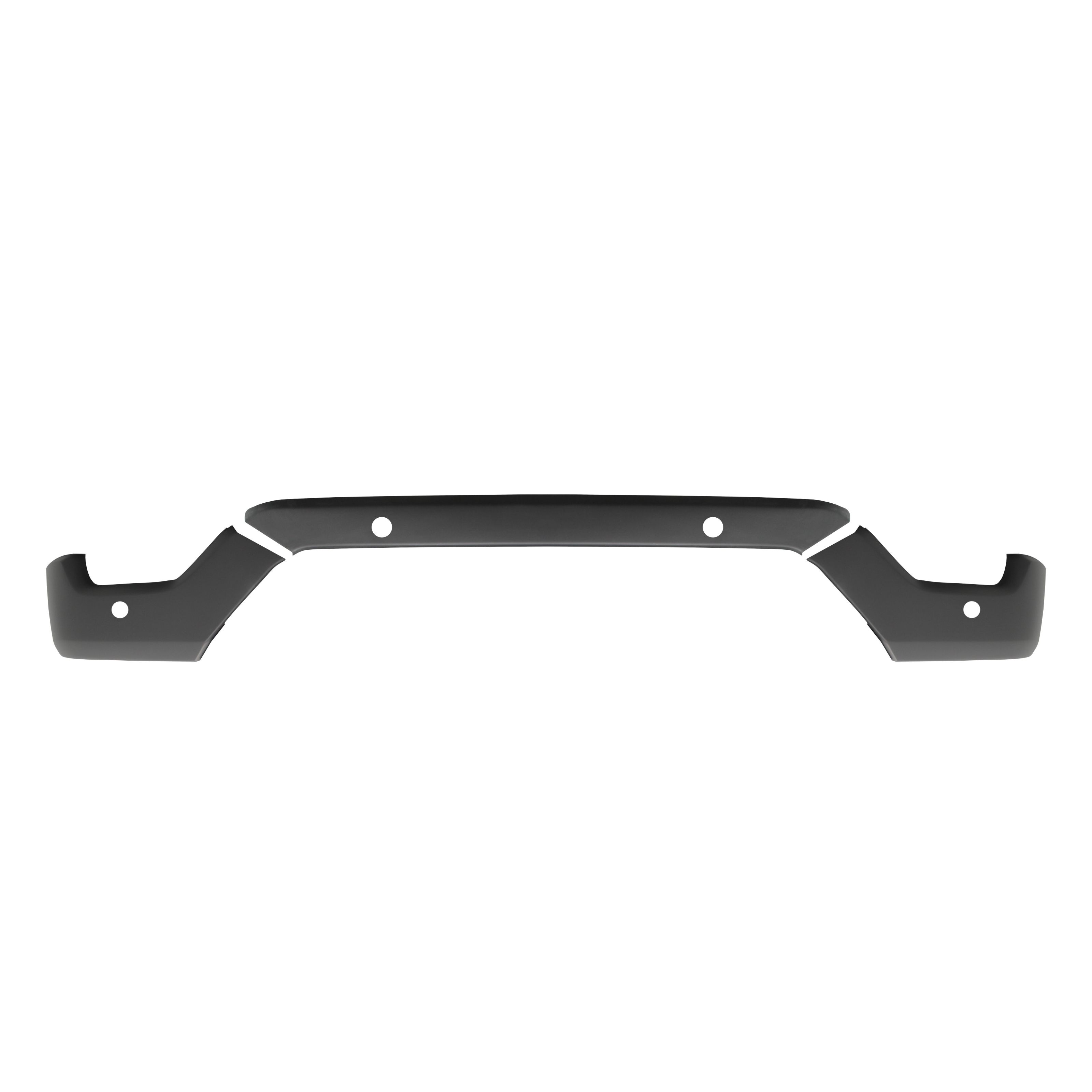 Shellz Front Bumper Cover- Side Sections - Matte Black - SharpTruck.com