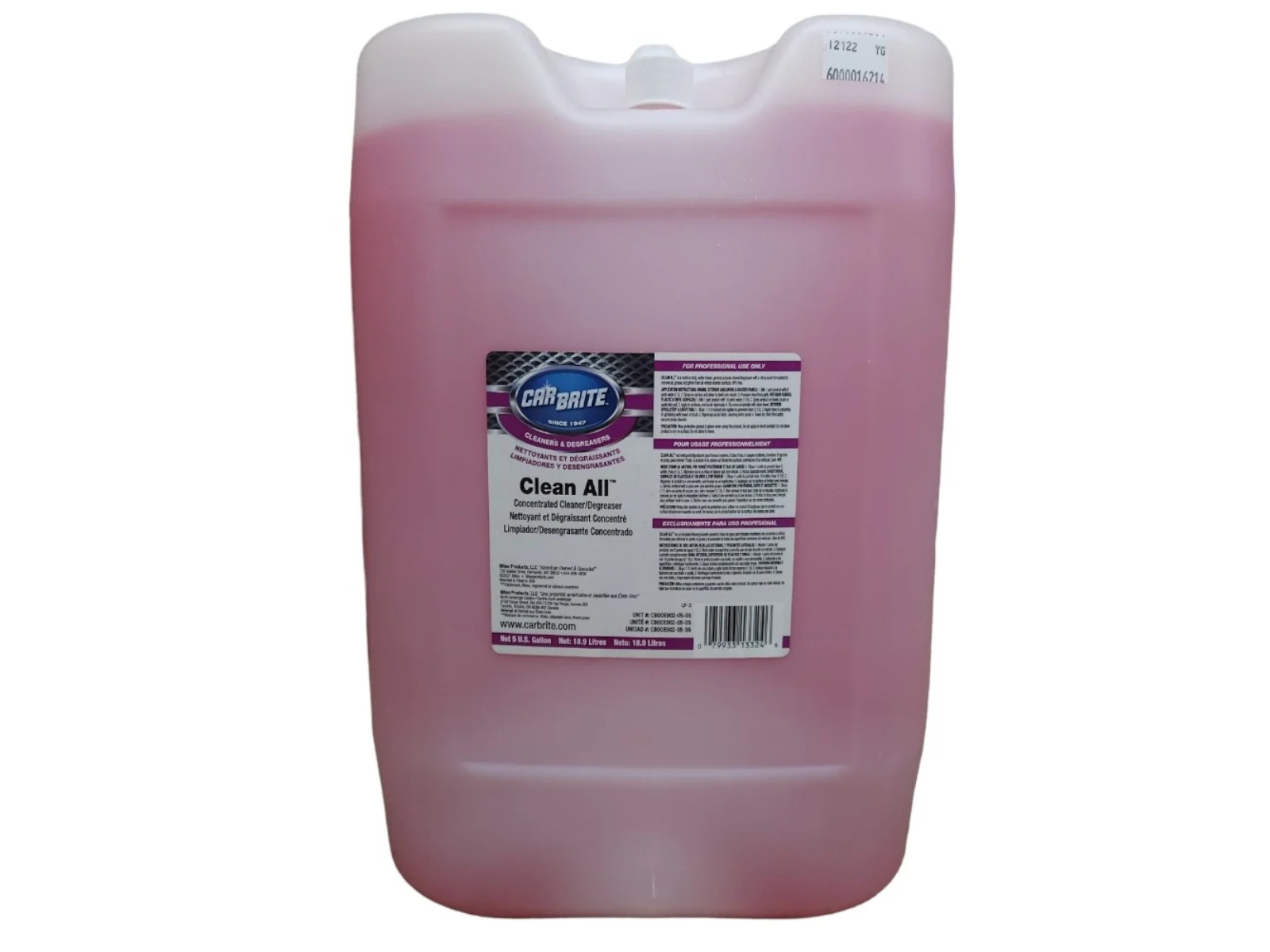 DSI Automotive - Car Brite Clean All - 5 Gallon