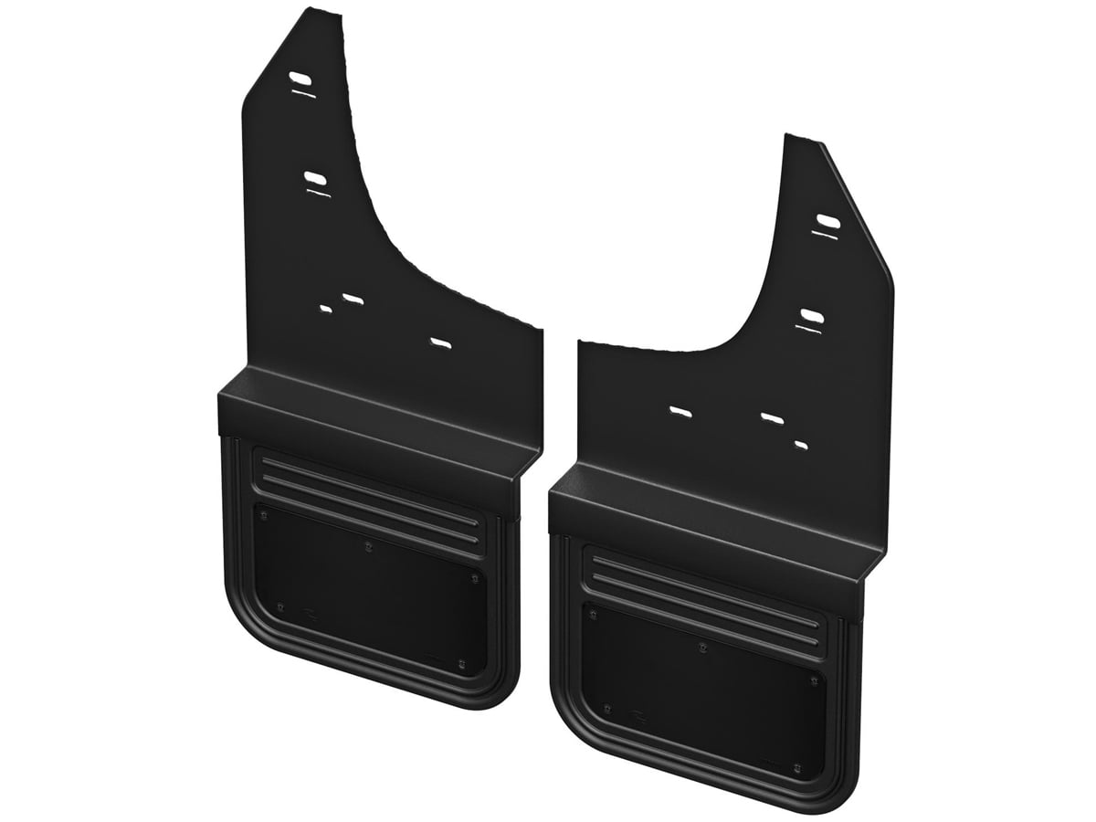 Truck Hardware Gatorback Black Plate Mud Flaps - Rear Pair - Fits 2024 ...