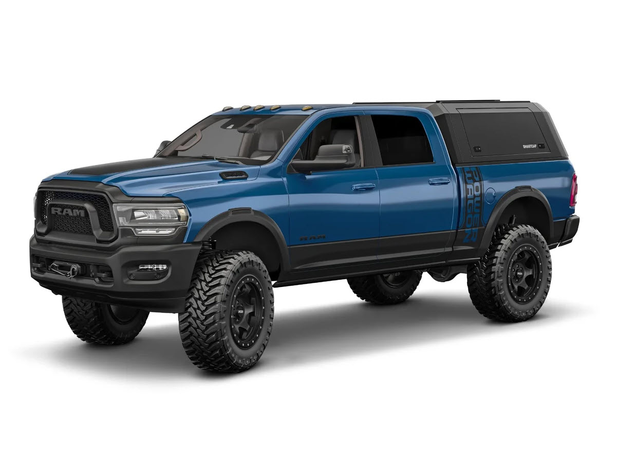 SmartCap EVOa Adventure Truck Cap - Fits 2019-2026 Ram 1500 - 5' 7" Bed ...