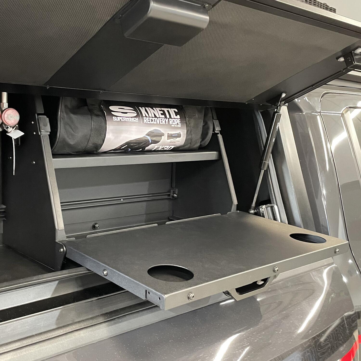 DSI Automotive - EXP Truck Cap With Sliding Front Glass