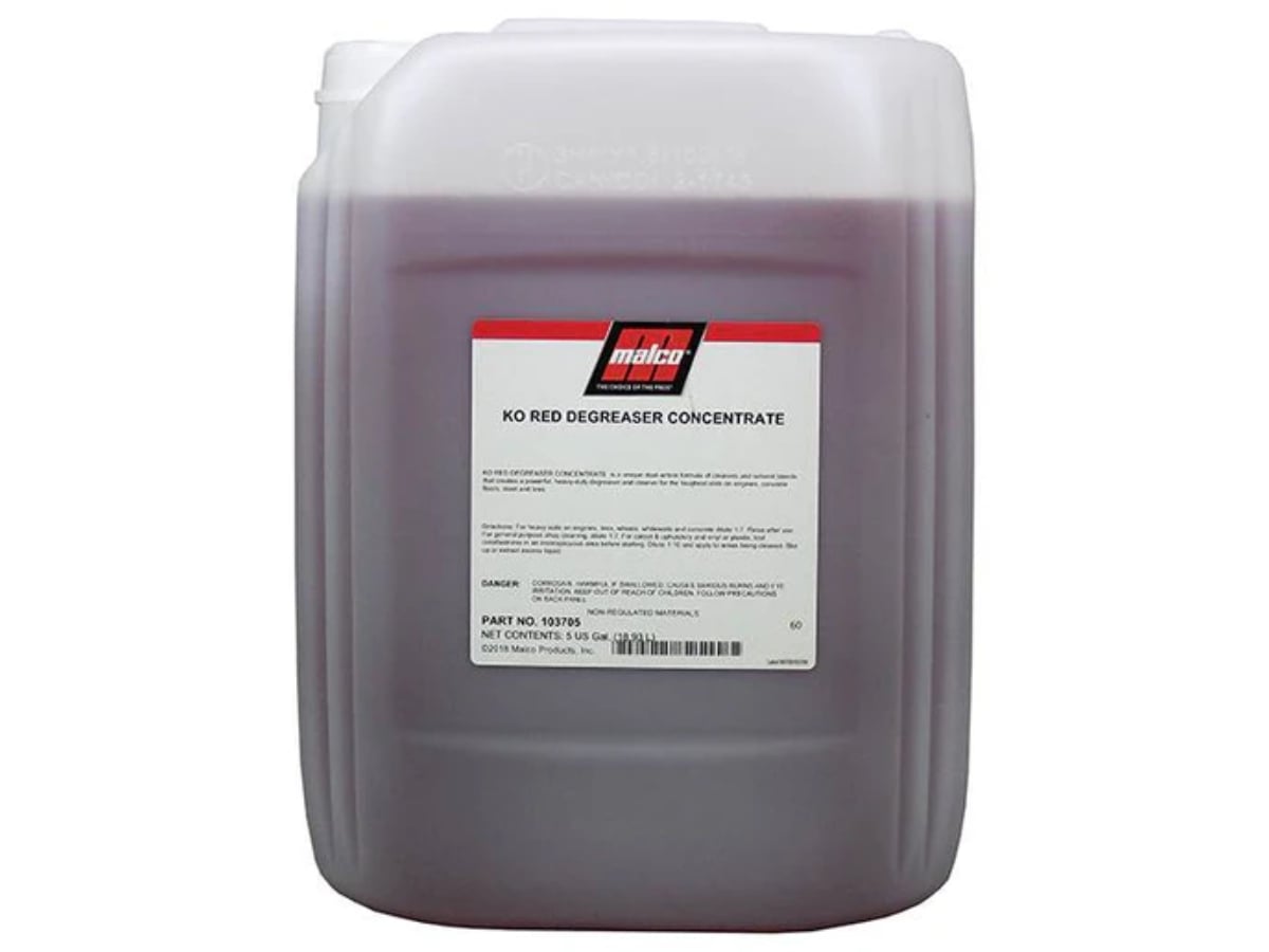 Malco KO Red Degreaser Concentrate - 5 Gallon - 103705 - SharpTruck.com