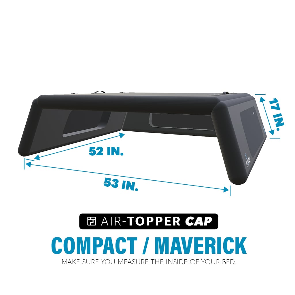 Flated Air-Topper CAP Inflatable Truck Topper - Compact - SharpTruck.com
