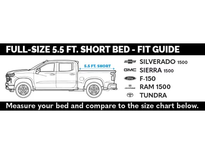 Flated Air-Topper Inflatable Truck Topper - Full-Size 5.5' Bed ...