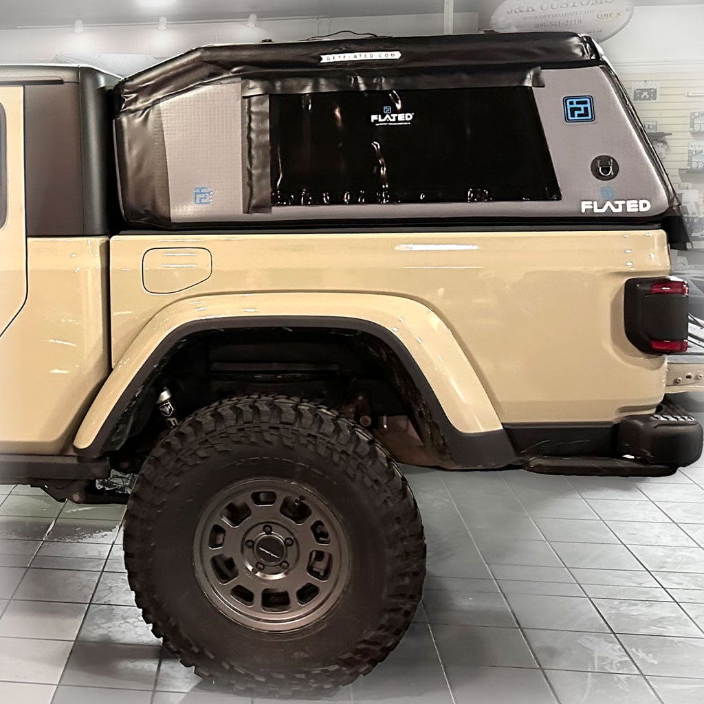 Flated Air-Topper Inflatable Truck Topper - Mid-Size 5' Bed ...