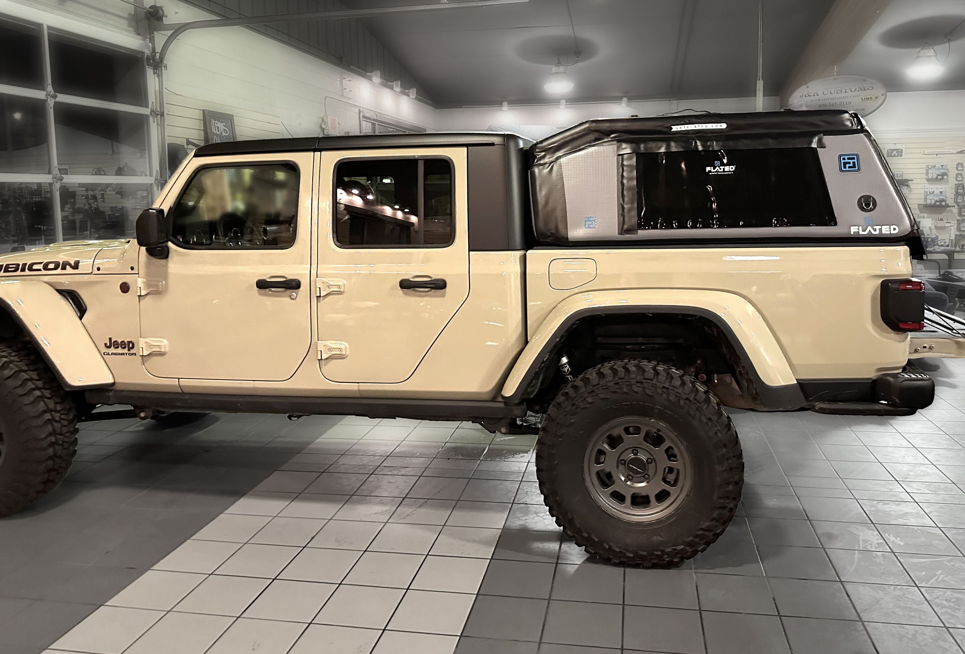 Flated Air-Topper Inflatable Truck Topper - Mid-Size 5' Bed ...