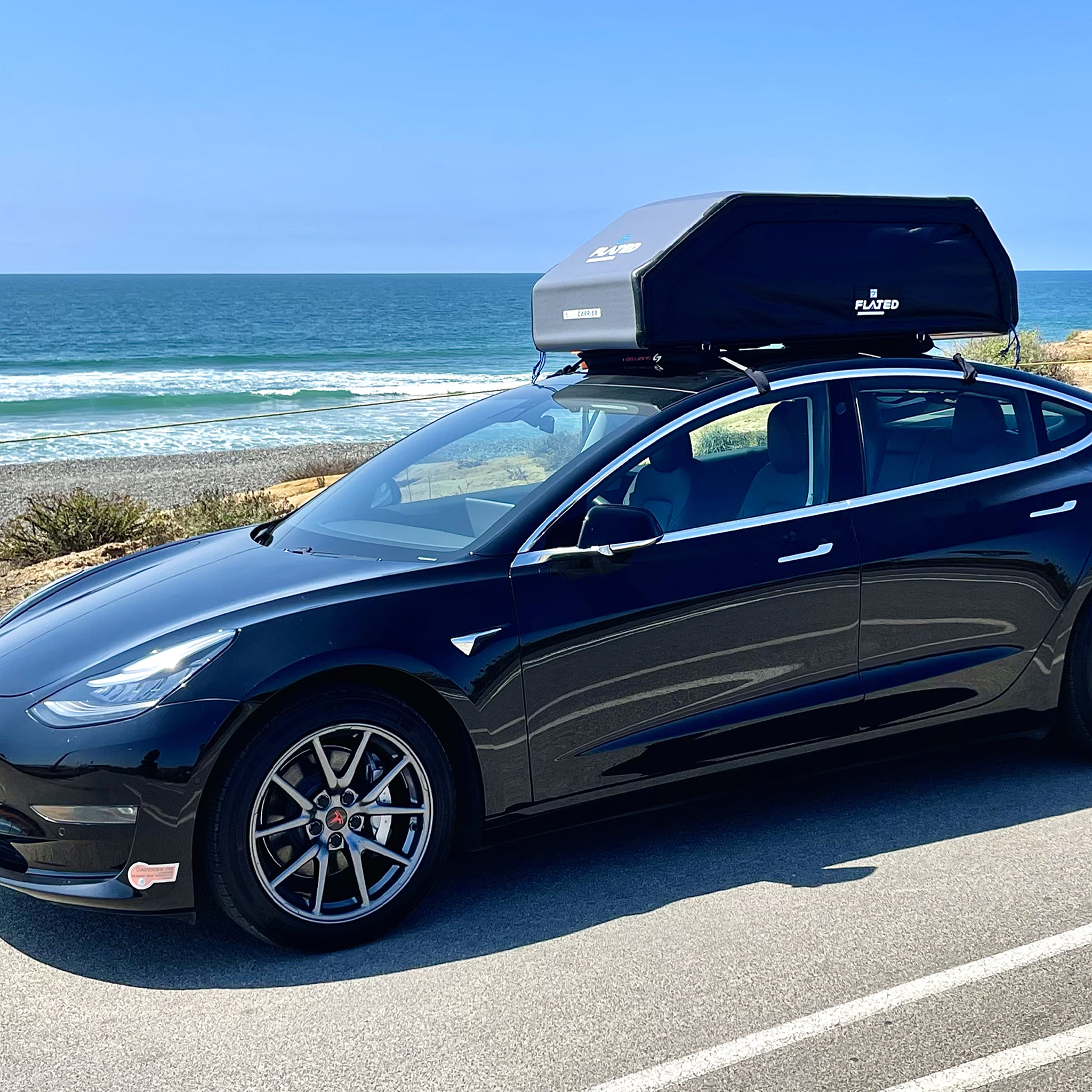 Flated Air-Carrier Inflatable Rooftop Storage - Large - 23 cubic feet ...