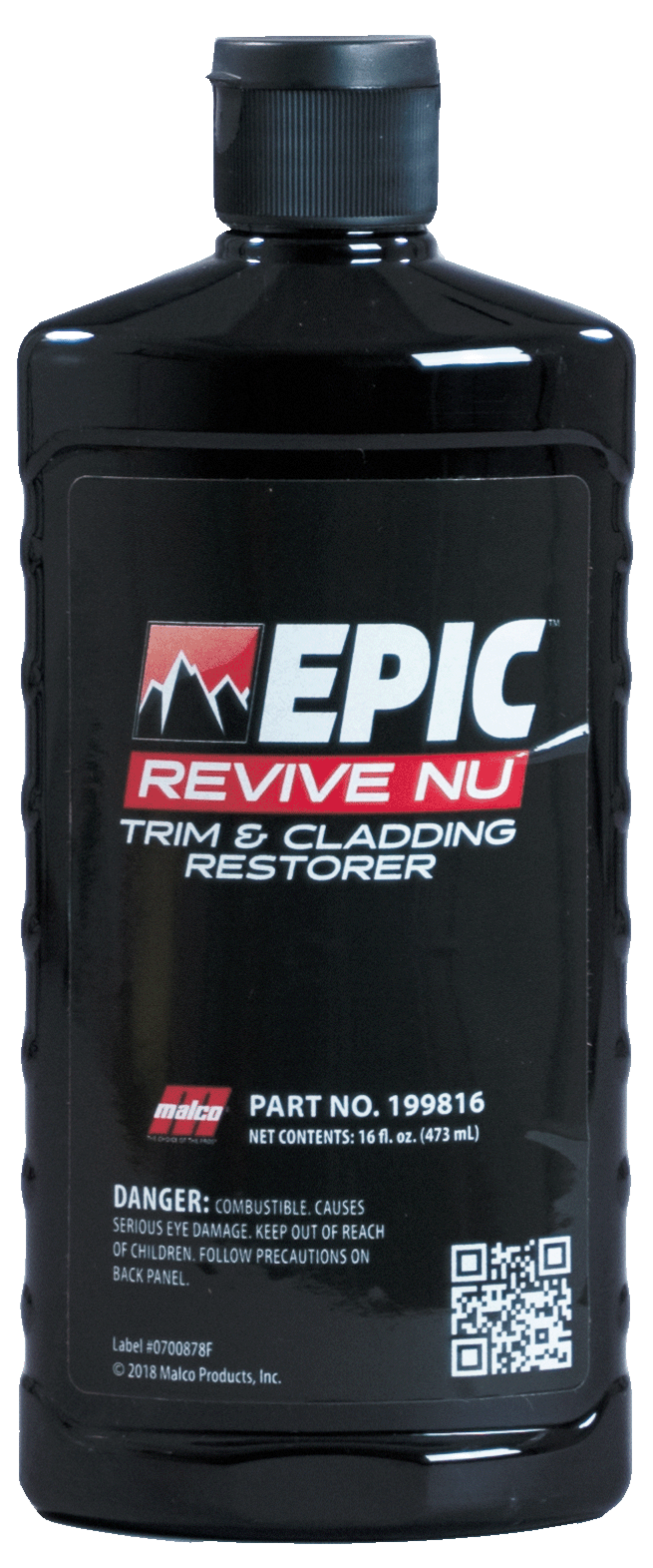 Malco EPIC Revive Nu - Trim & Cladding Restorer - 16 oz - 199816 ...