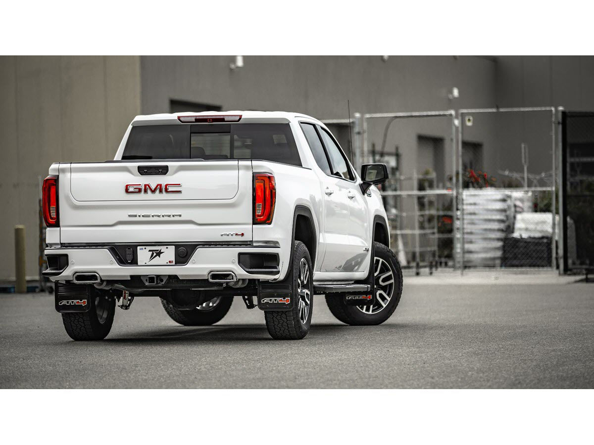 Truck Hardware Gatorback AT4 Black Wrap Mud Flaps - Set - Requires ...