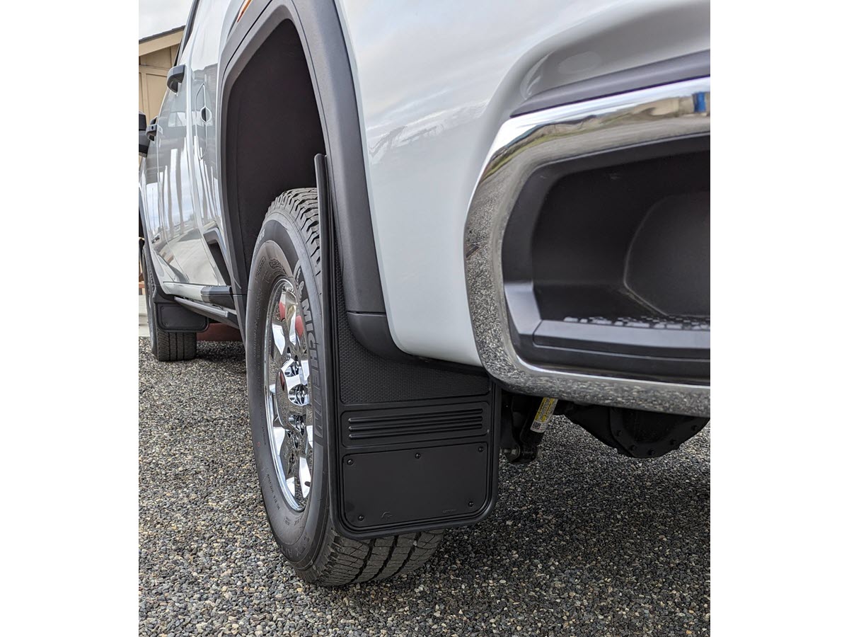 Truck Hardware Gatorback Black Plate Mud Flaps & Caps - Set - GCR200K ...