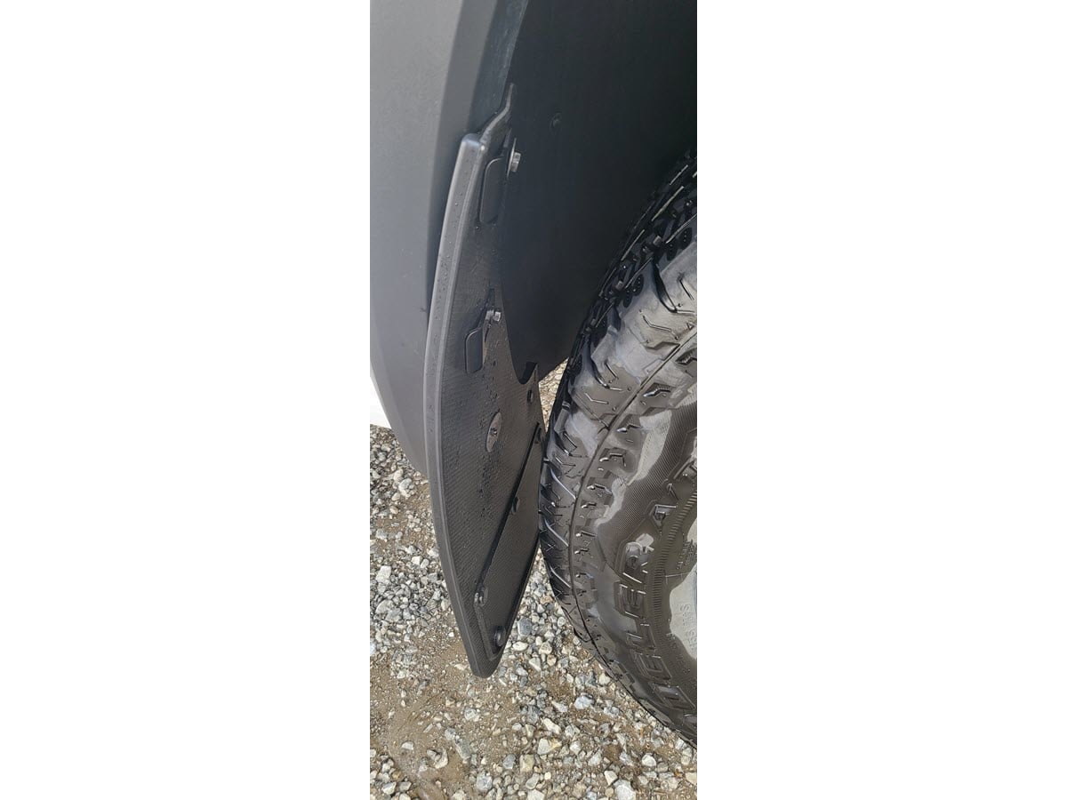 Truck Hardware Gatorback Black Wrap Trail Boss Mud Flaps - Set of 4 ...