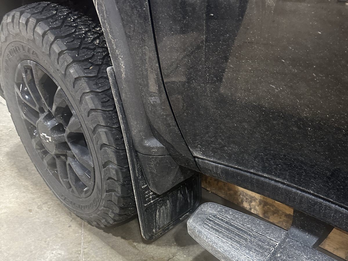 Truck Hardware Gatorback Rubber Mud Flaps - Set of 4 - Fits 2020-2026 ...