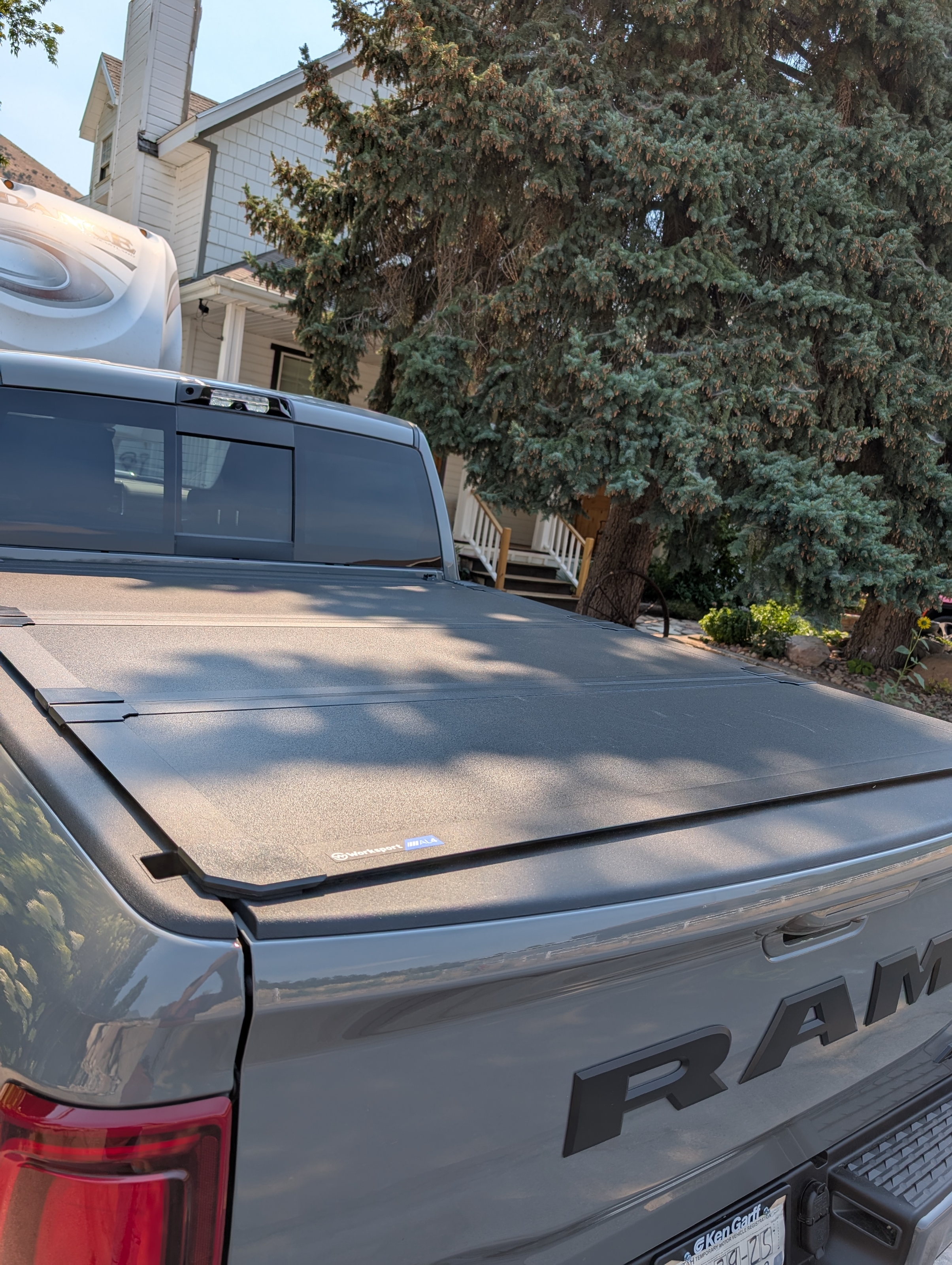 Worksport AL4 Flip-Up Hard Cover - SharpTruck.com