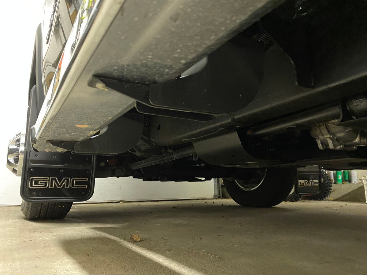 Truck Hardware Gatorback Black Wrap GMC Dually Mud Flaps - Rear Pair ...